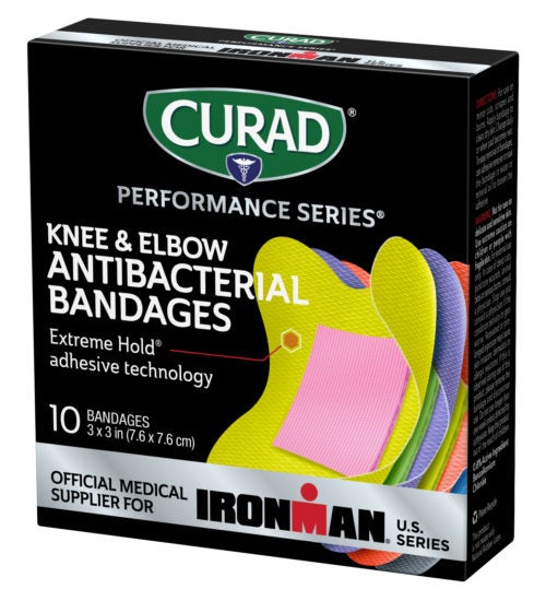 Curad Performance Series Extreme Hold Antibacterial Knee & Elbow ...